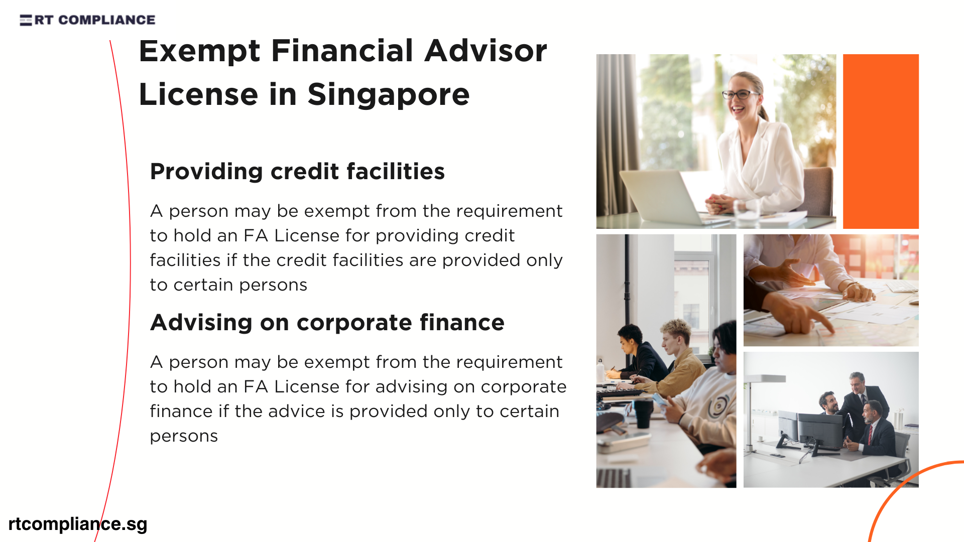 Exempt Financial Advisor License in Singapore | RT Compliance