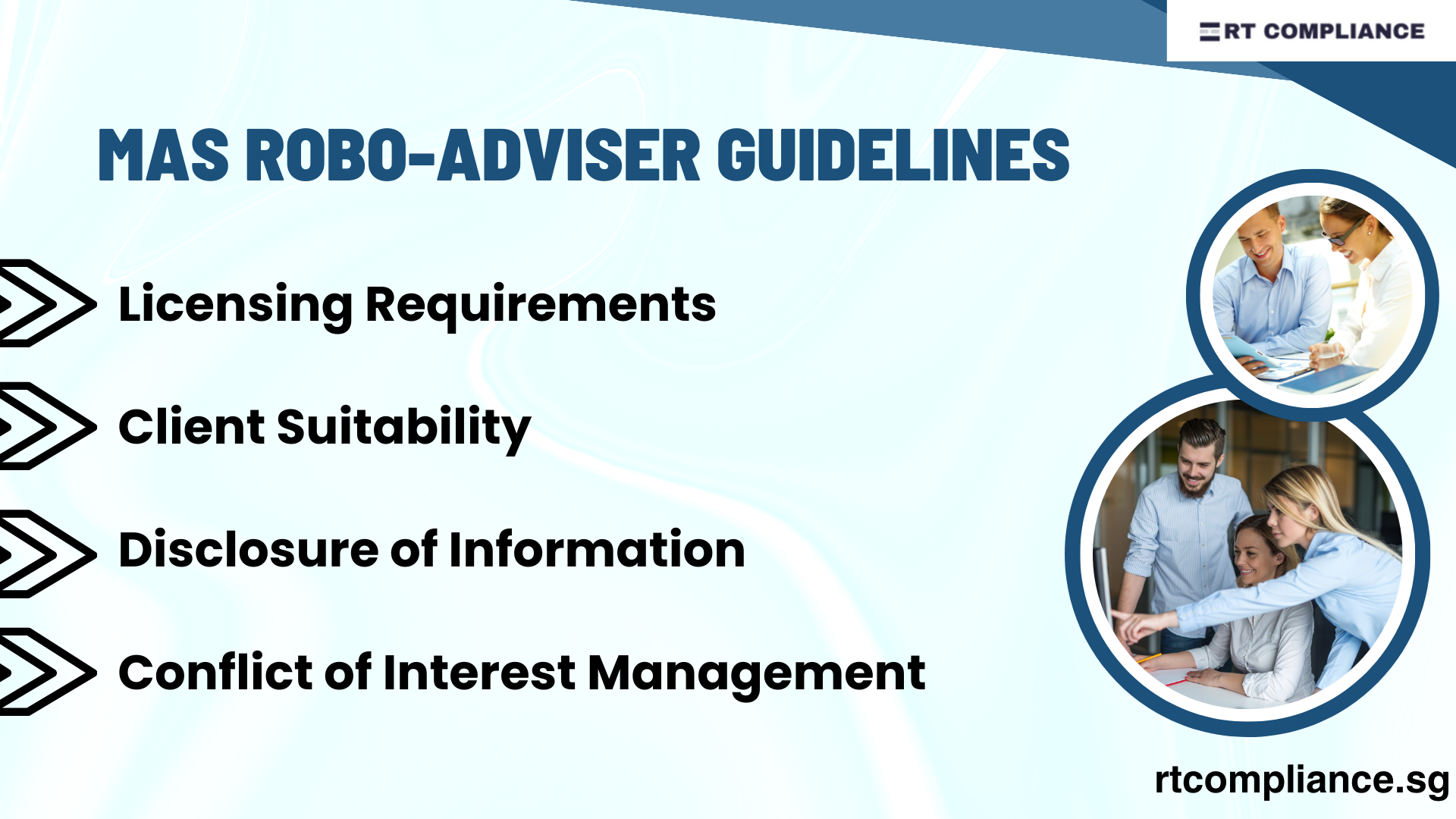 MAS Robo-Adviser Guidelines | RT Compliance