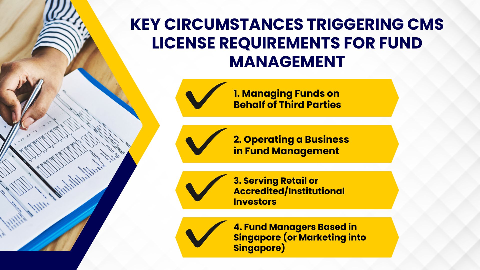 CMS License Requirement for Fund Management Activities