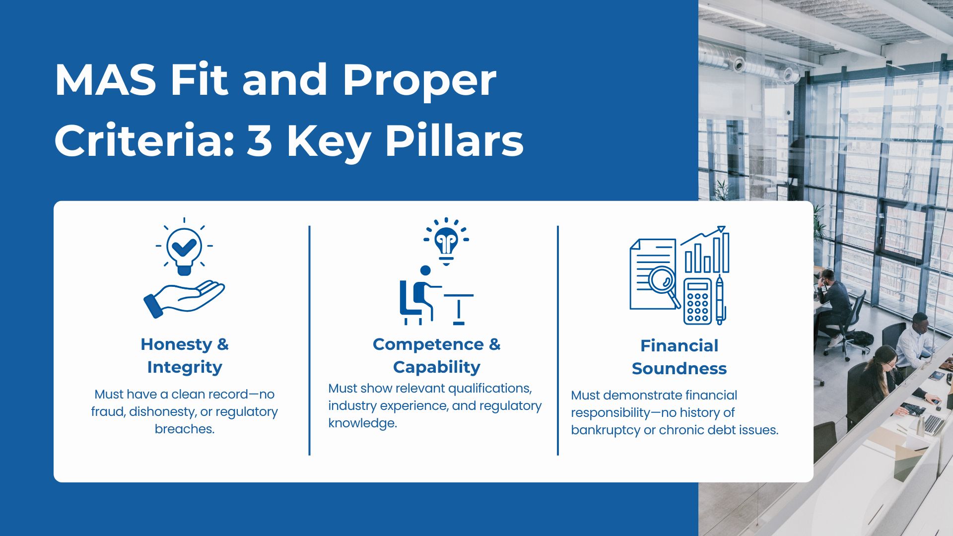 MAS Fit and Proper Criteria